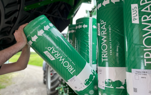 Triowrap plus: Premium bale wrap for highest efficiency!
